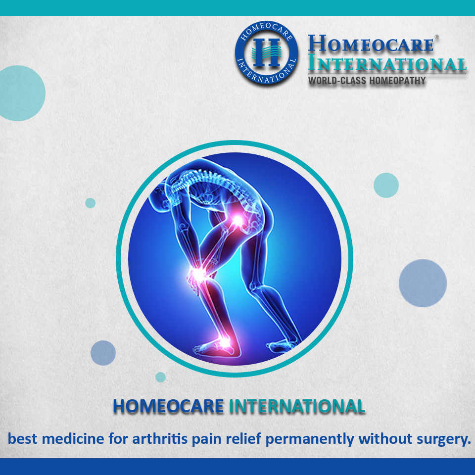 Know how to overcome the Arthritis pain with Homeopathy - Homeocare ...